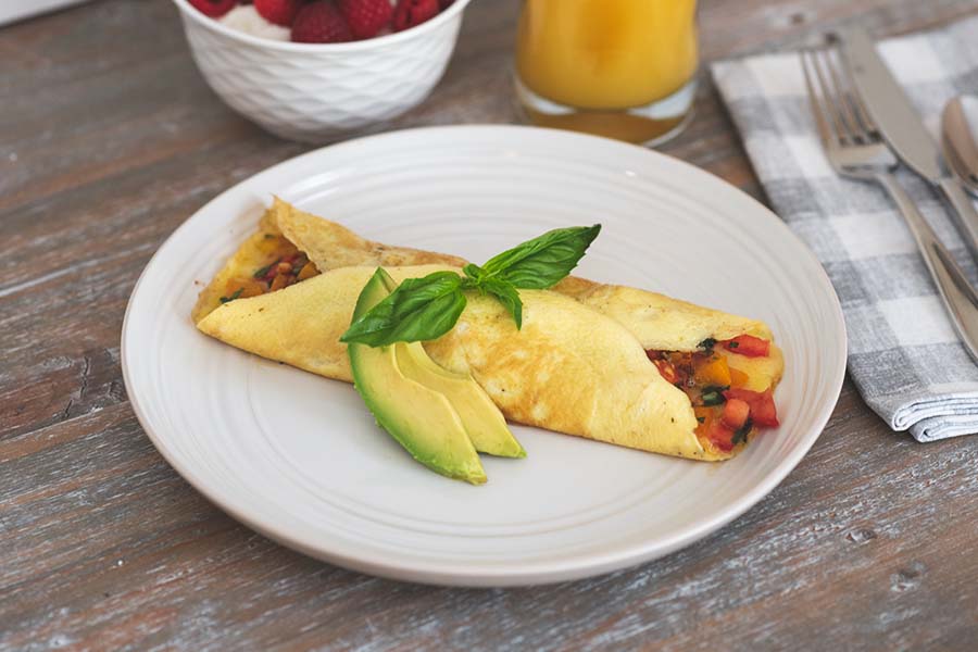 Loaded Breakfast Omelette | Sweet Valley by Jolly Farmer